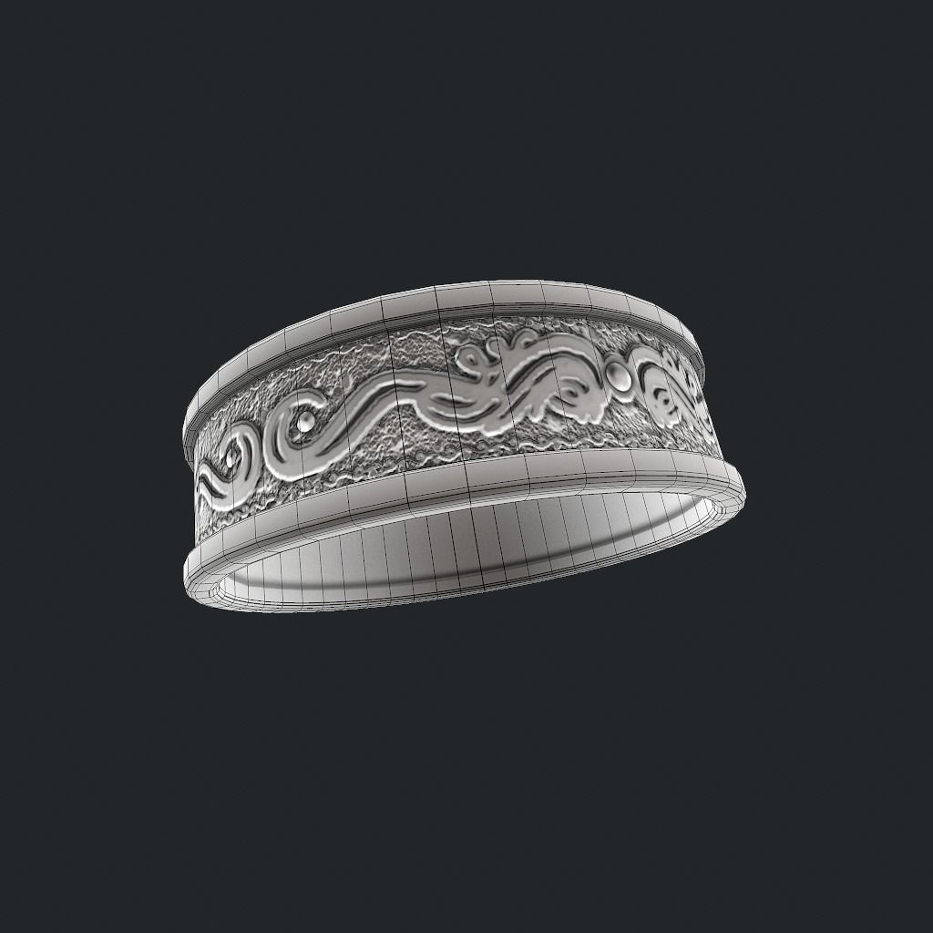 3D model Old Ring VR / AR / low-poly | CGTrader