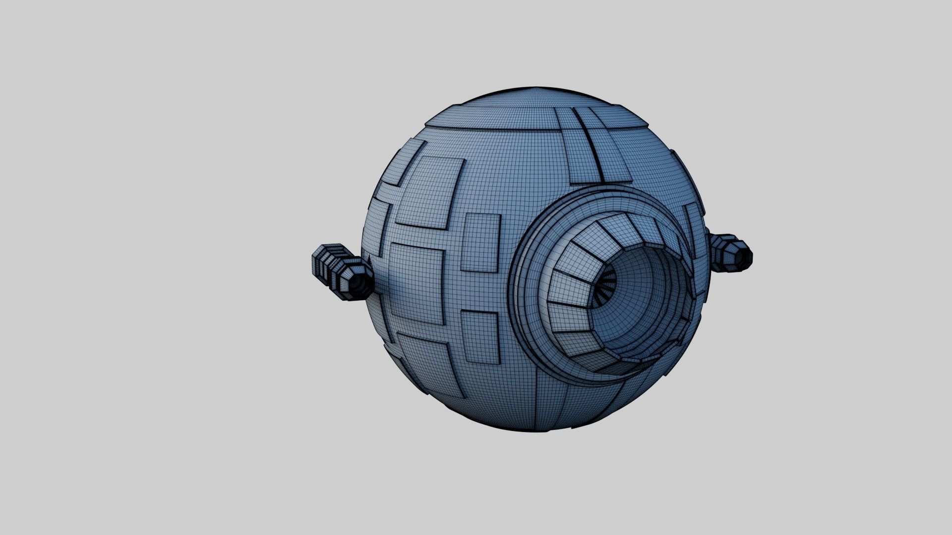 Space Bot 3D model rigged | CGTrader