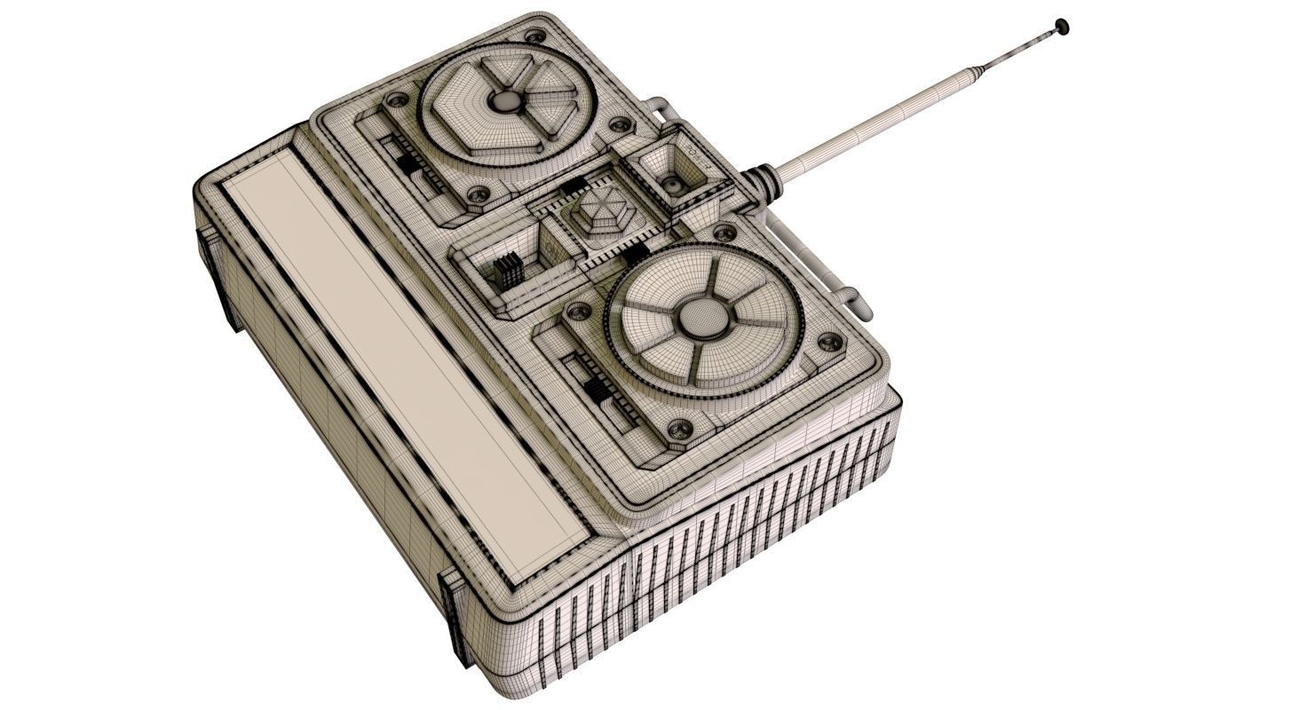 Tank Radio Control 3D model | CGTrader