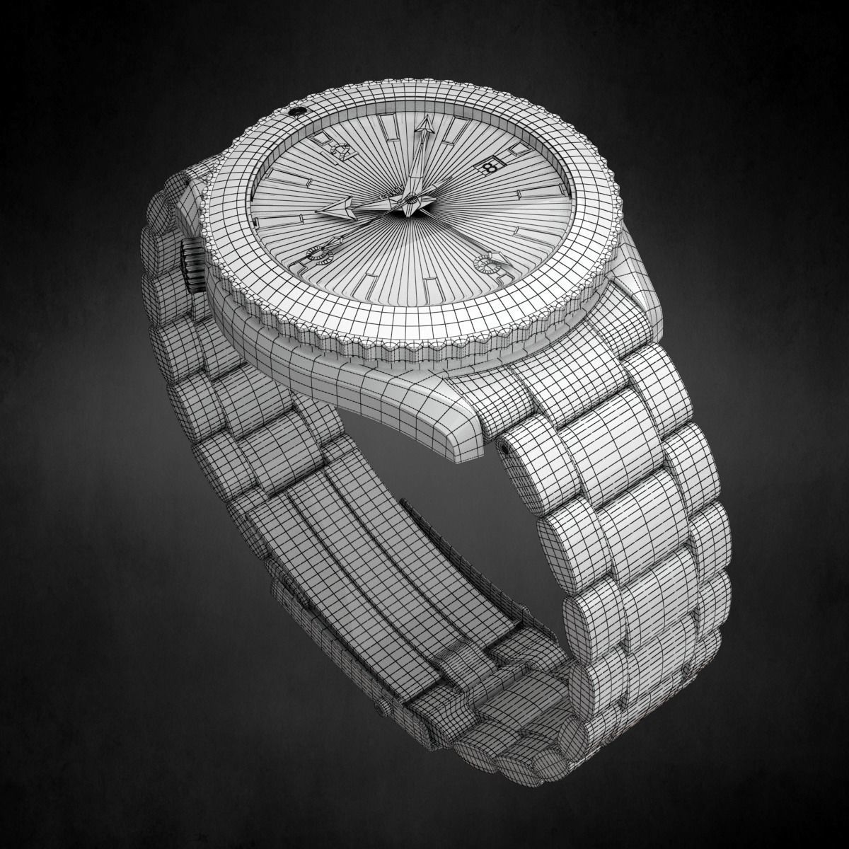 Omega Seamaster Watch 3D model | CGTrader