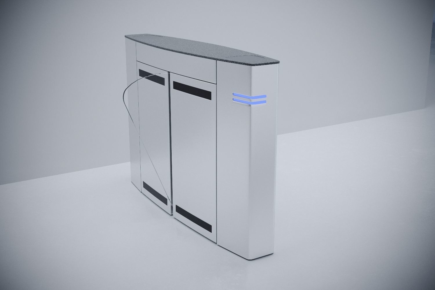 Entrance Access Control 3D model | CGTrader