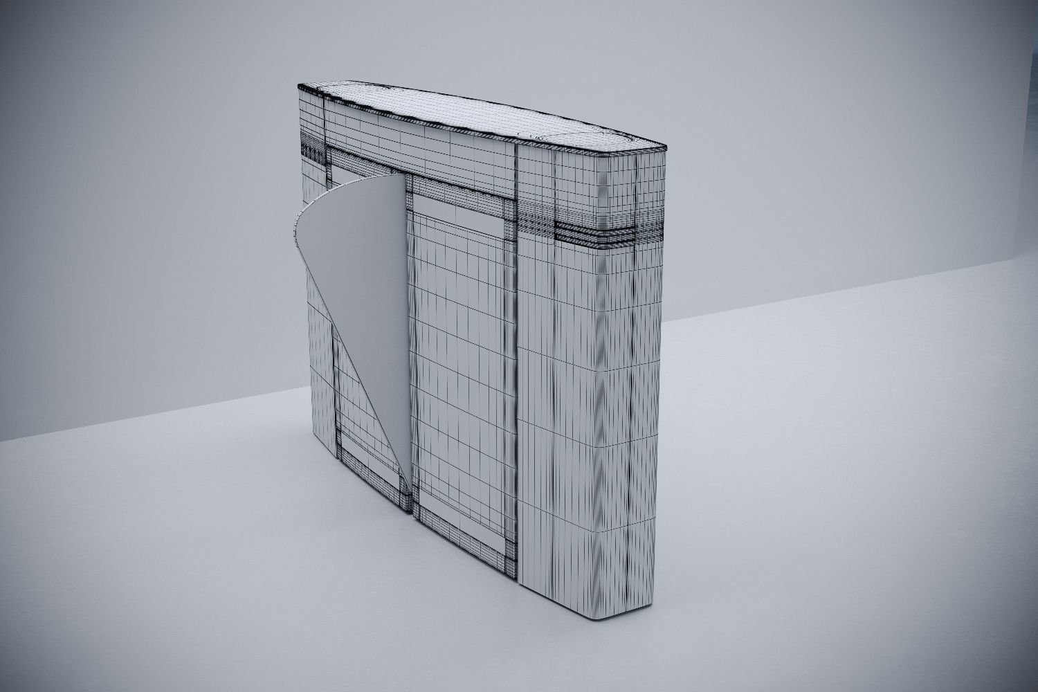 Entrance Access Control 3D model | CGTrader