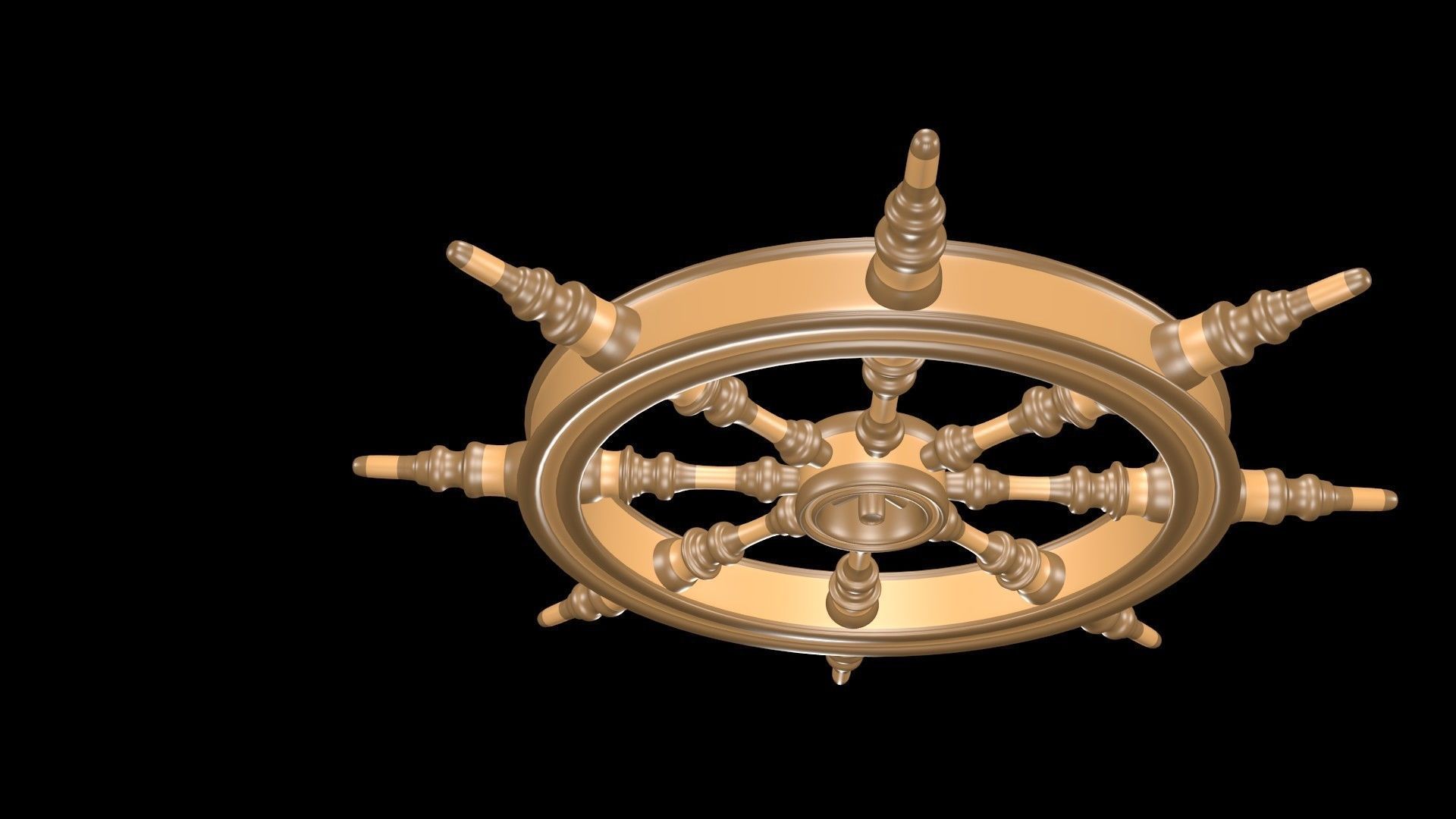 Handwheel 4 3D model | CGTrader