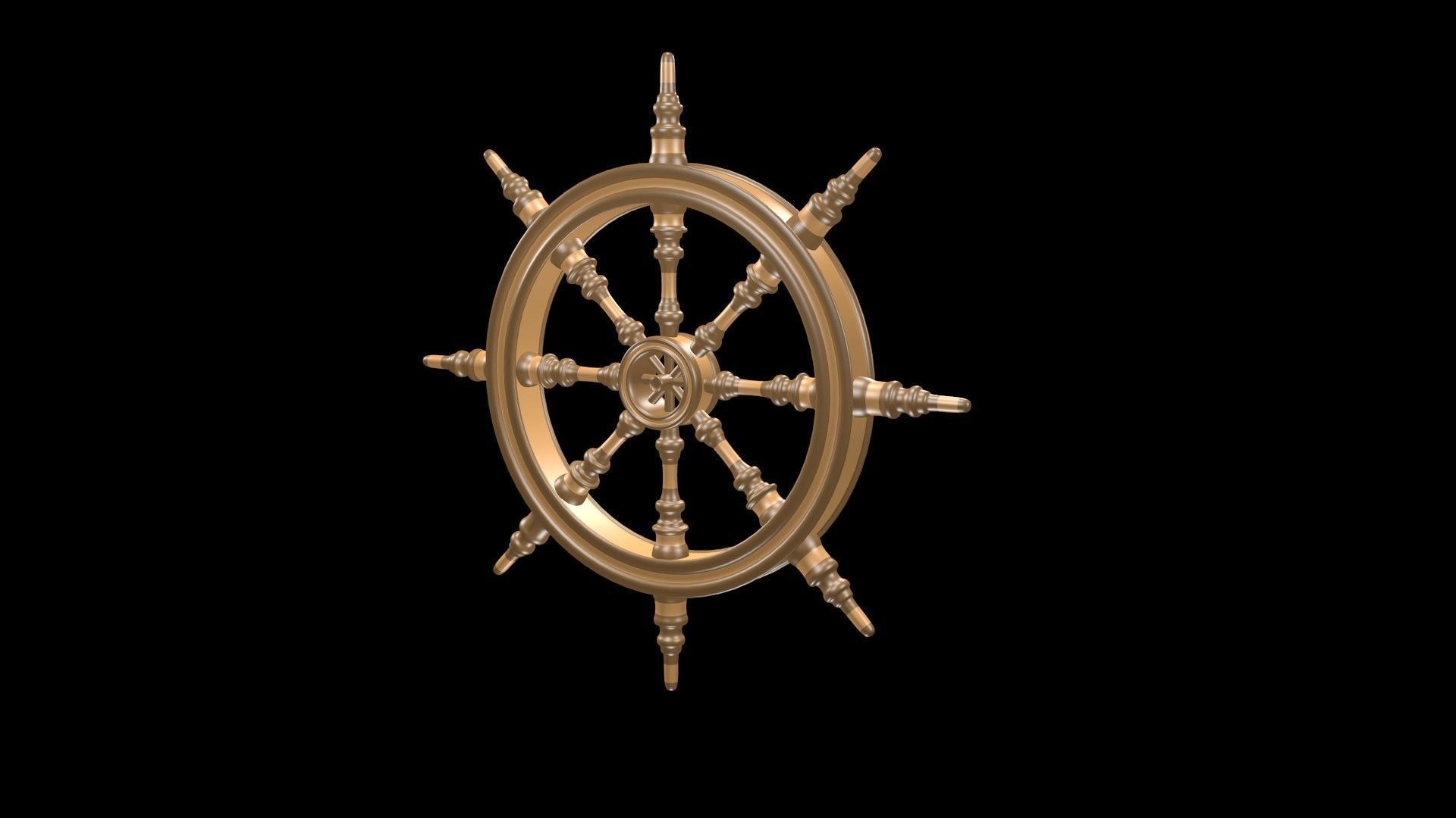 Handwheel 4 3D model | CGTrader
