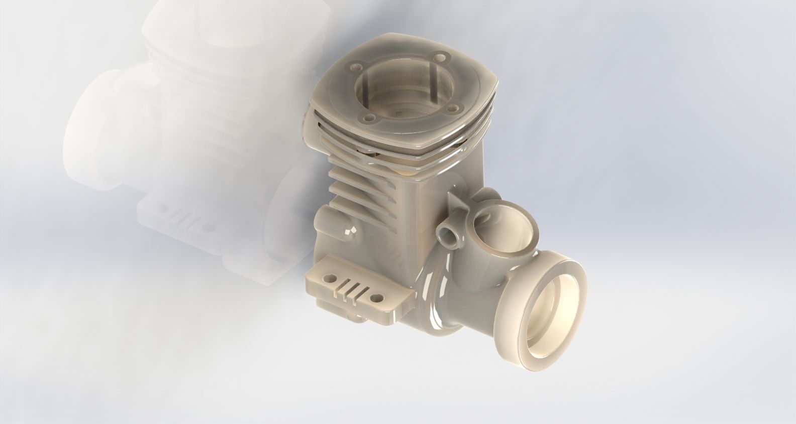 Engine Case 3D model | CGTrader
