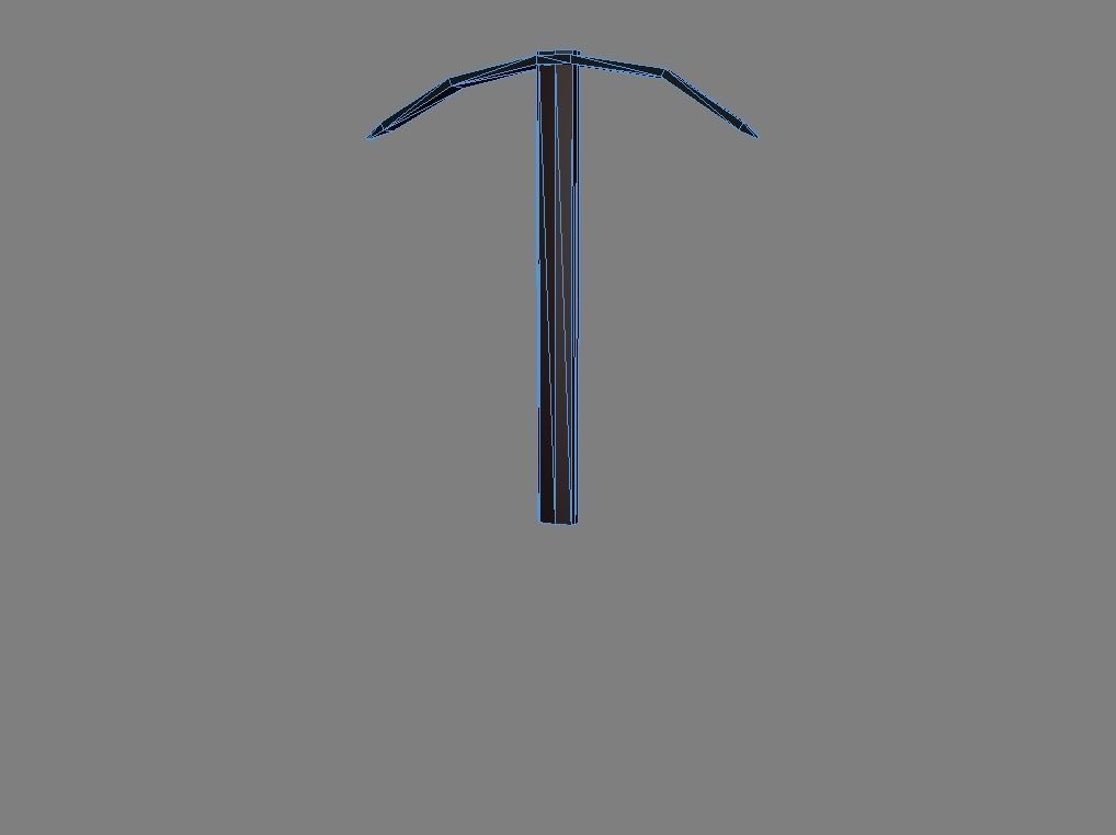 Low-Poly Pickaxe hammer free VR / AR / low-poly 3D model | CGTrader