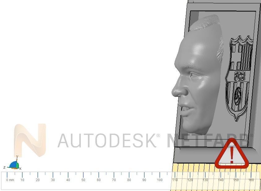 Andres Iniesta - FC Barcelona - 3D print ready frame 3D model 3D ...