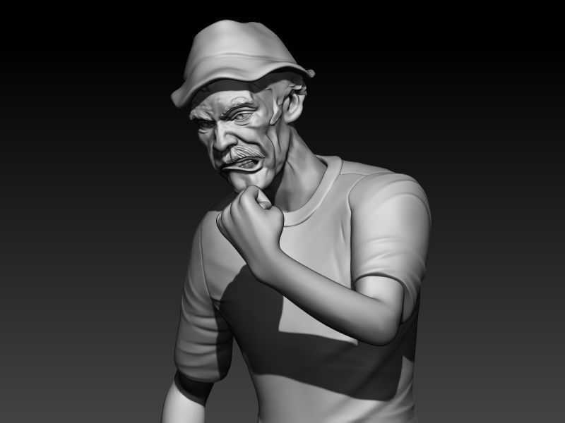 Don Ramon Seu Madruga 3D model 3D printable | CGTrader