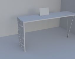 Study table 3D Printing Models | CGTrader