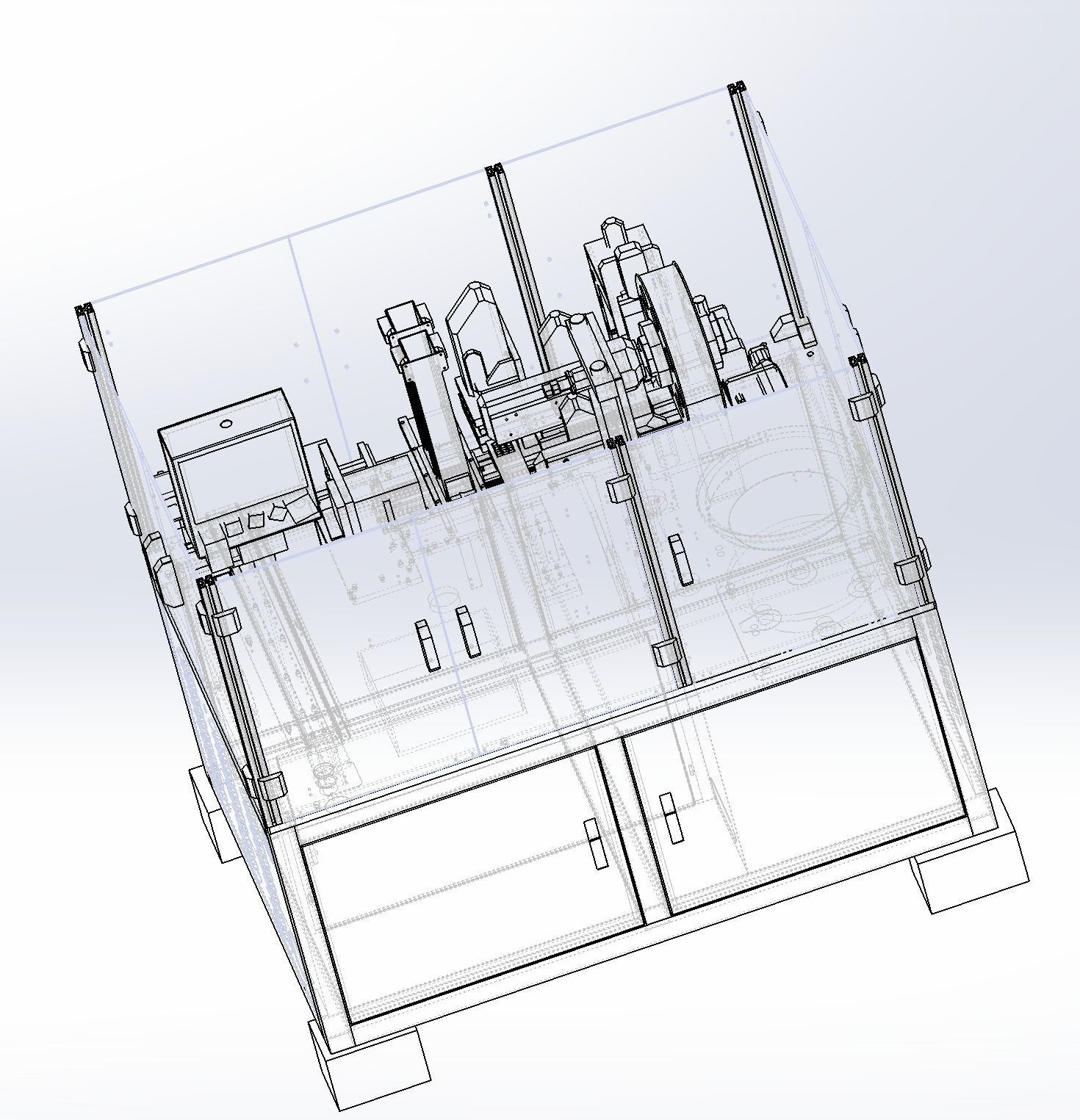 Hot pressing plastic sealing machine 3D model | CGTrader