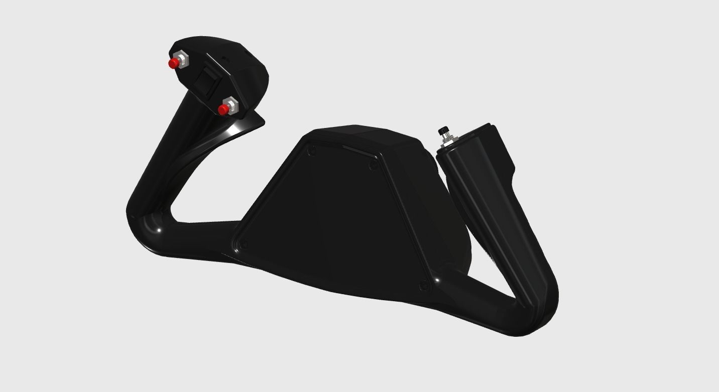 Beechcraft King Air Yoke V1 3D model 3D printable | CGTrader