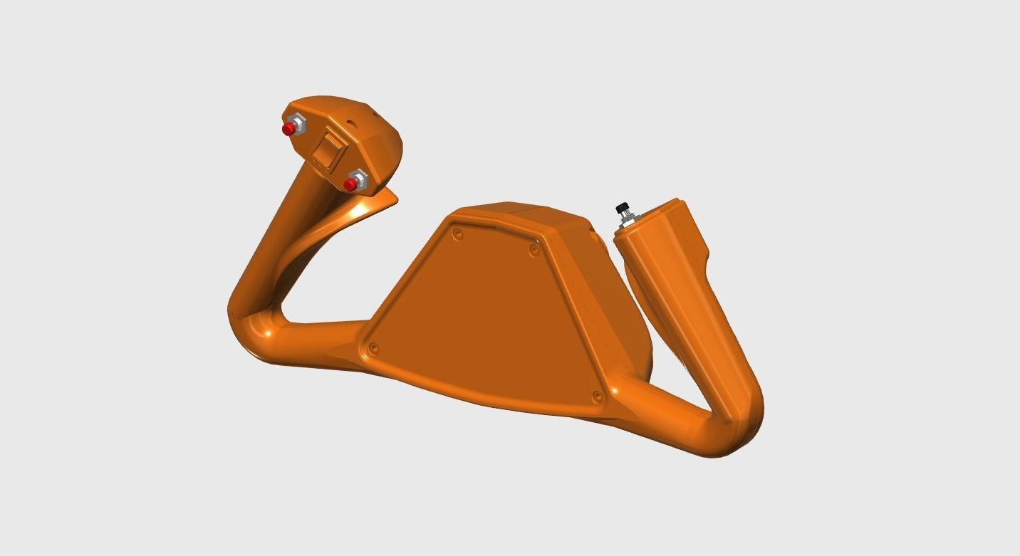 Editable Beechcraft King Air Yoke V1 3D model 3D printable | CGTrader
