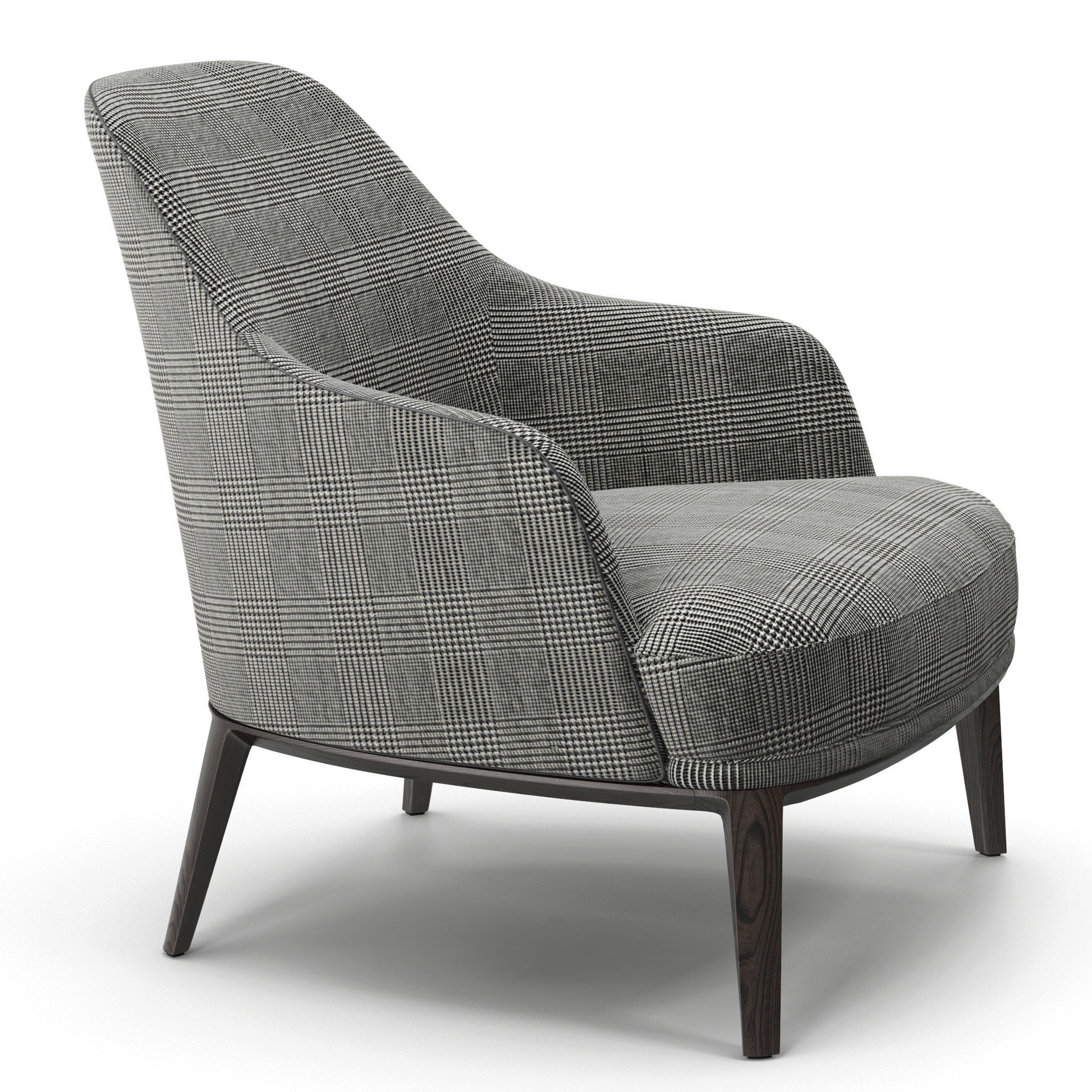 Poliform Jane Lounge and Large armchairs 3D model | CGTrader