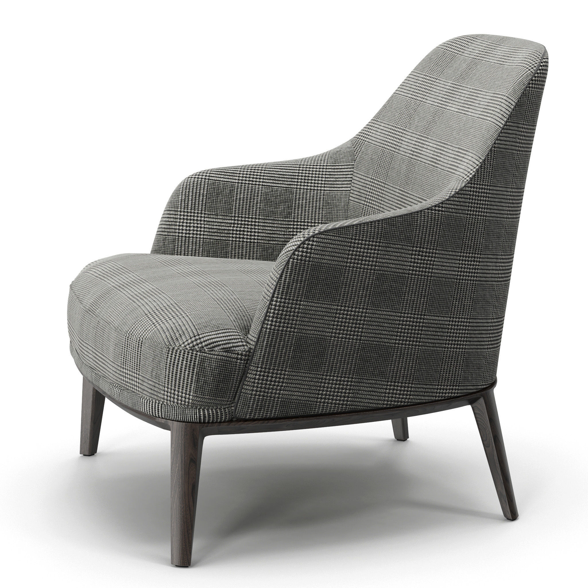 Poliform Jane Lounge and Large armchairs 3D model | CGTrader