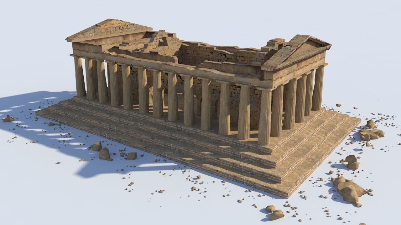 Parthenon 3D model | CGTrader