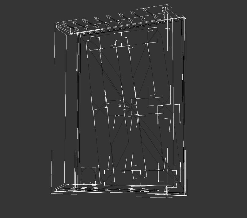 3D model Sixteen Segment Display Model VR / AR / low-poly | CGTrader