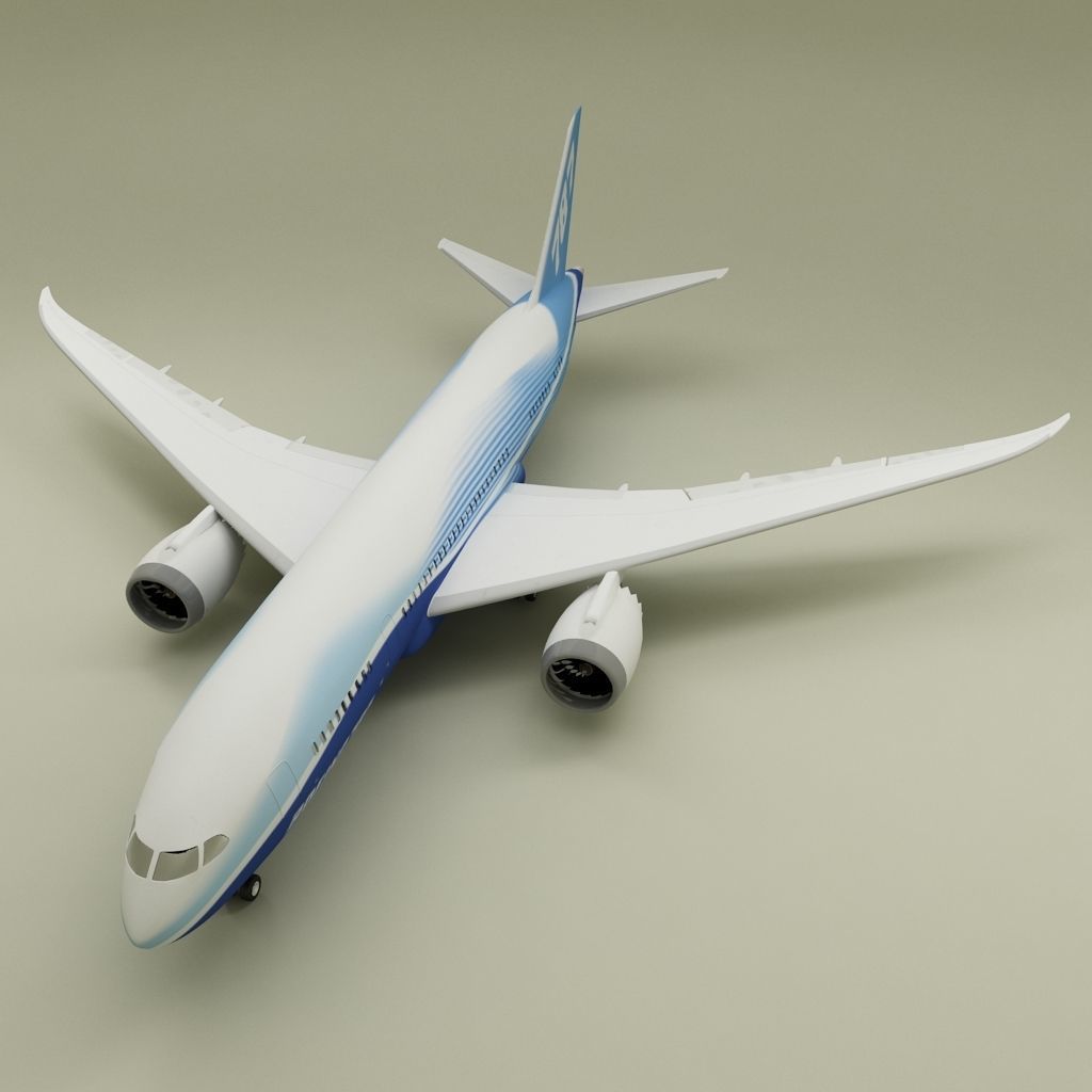 Boeing 787 3D model transportation | CGTrader