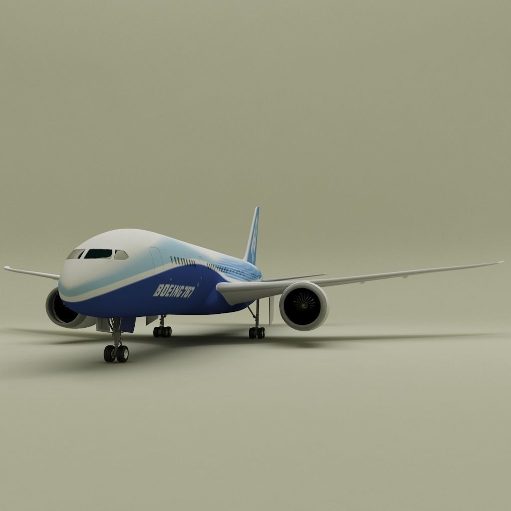 Boeing 787 3D model | CGTrader