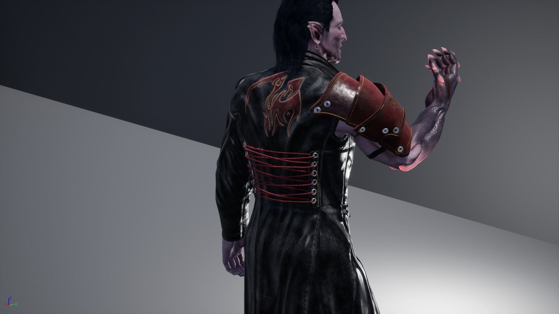 Vampire Demon character free 3D model | CGTrader