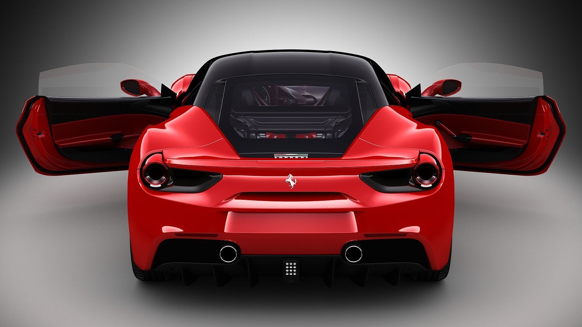 Ferrari 488 GTB 3D model | CGTrader