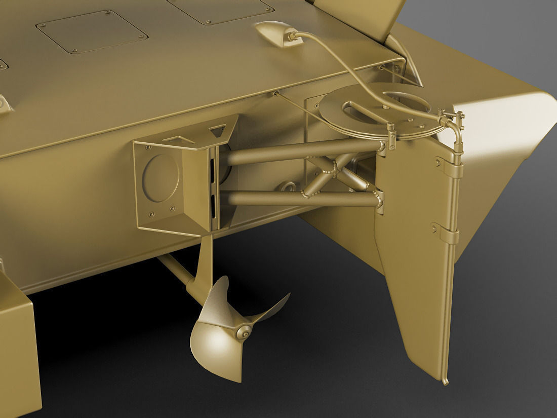 Hydroplane Boat Annihilator 3D model | CGTrader