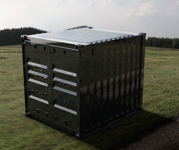 10FT ISO Shipping Container 3D model | CGTrader
