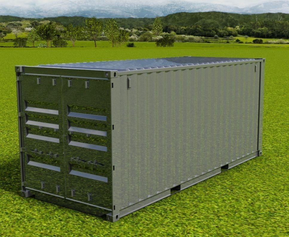 20FT ISO Shipping Container 3D model | CGTrader