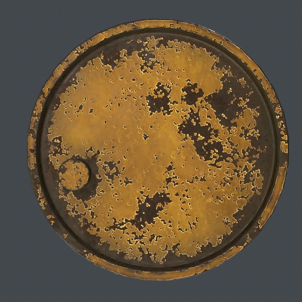 3D model Rusty Barrel PBR VR / AR / low-poly | CGTrader