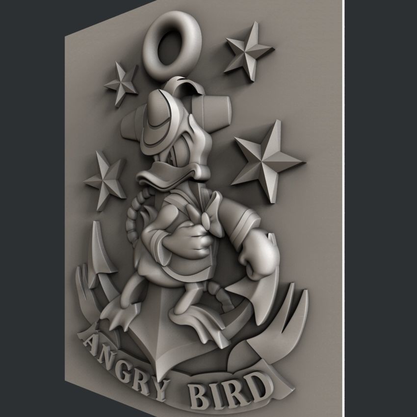 3d STL models for CNC duck 3D model | CGTrader