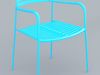 3D model Mall Chair 10 Colors Low Poly VR / AR / low-poly | CGTrader