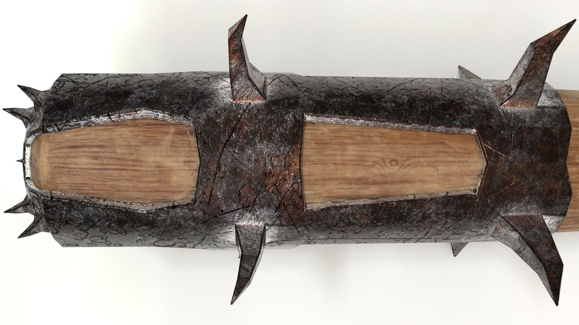 3D model Spiked Bat Set VR / AR / low-poly | CGTrader