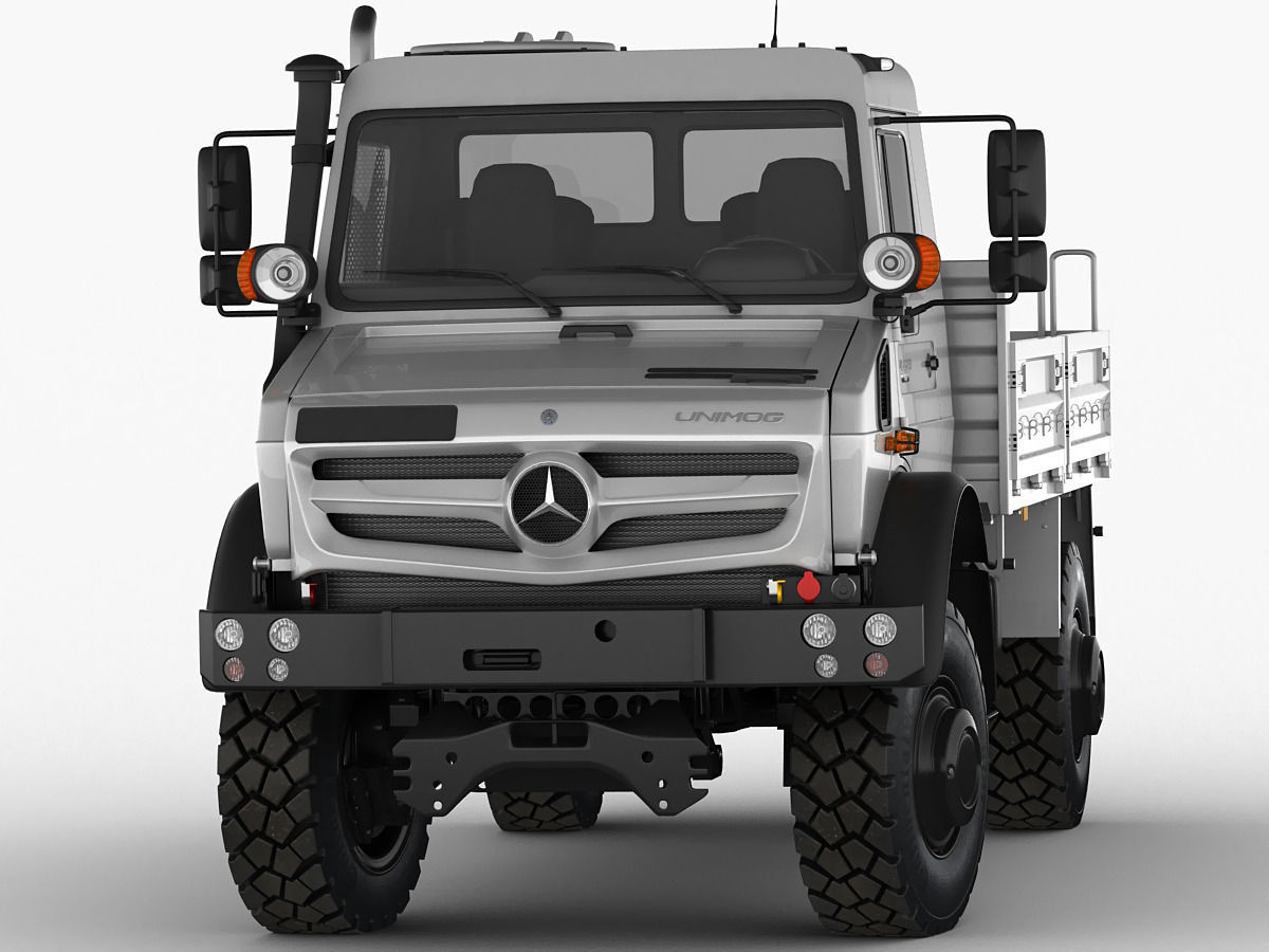 Mercedes Unimog U4023 - U5023 3D Model MAX OBJ 3DS FBX C4D LWO LW LWS ...
