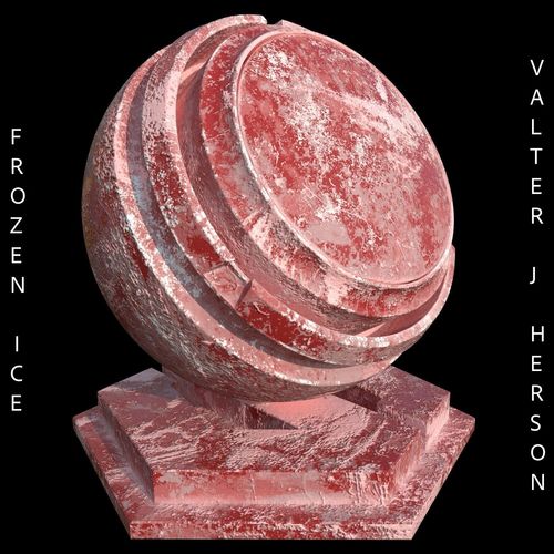 Frozen Ice Substance Material Pack free Texture | CGTrader