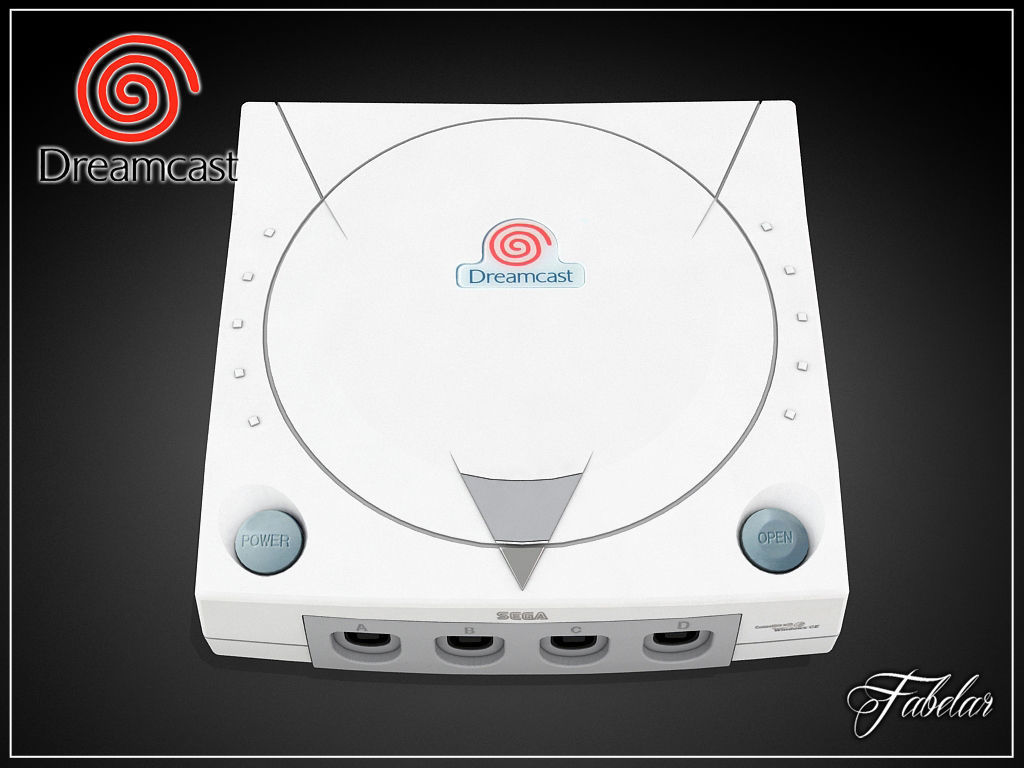 Sega Dreamcast 3D model | CGTrader