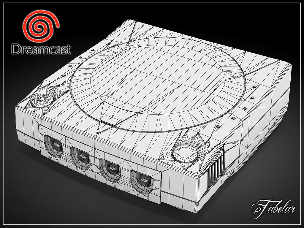Sega Dreamcast 3D model | CGTrader