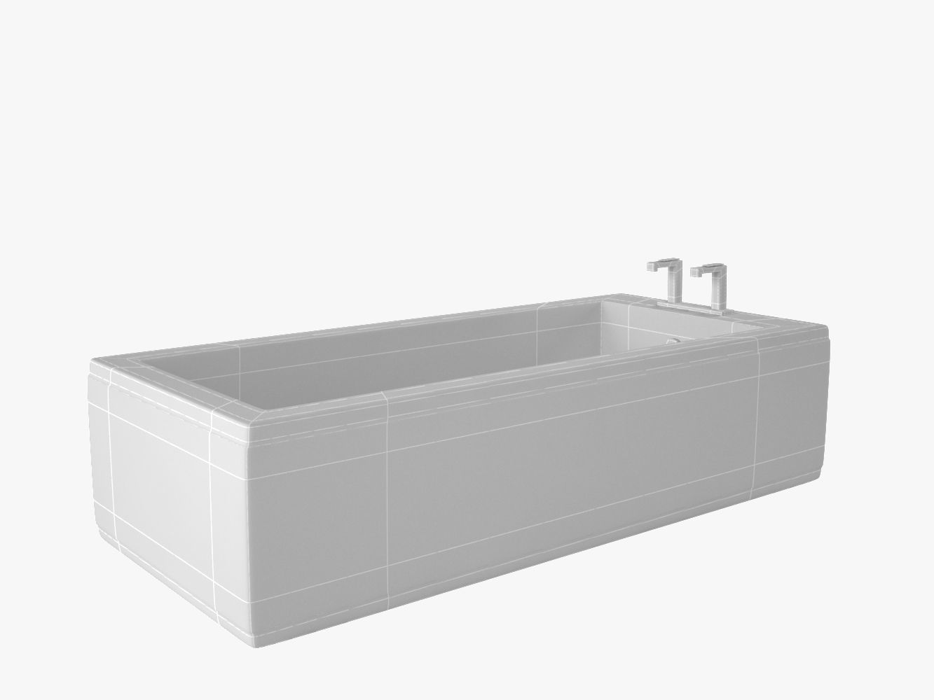 Bath Model 3D model | CGTrader