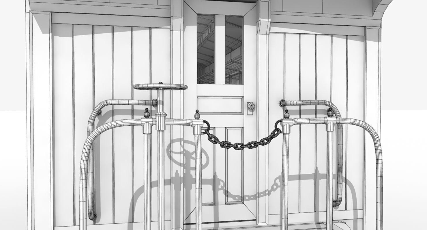 PRR Passenger Car 3D model | CGTrader