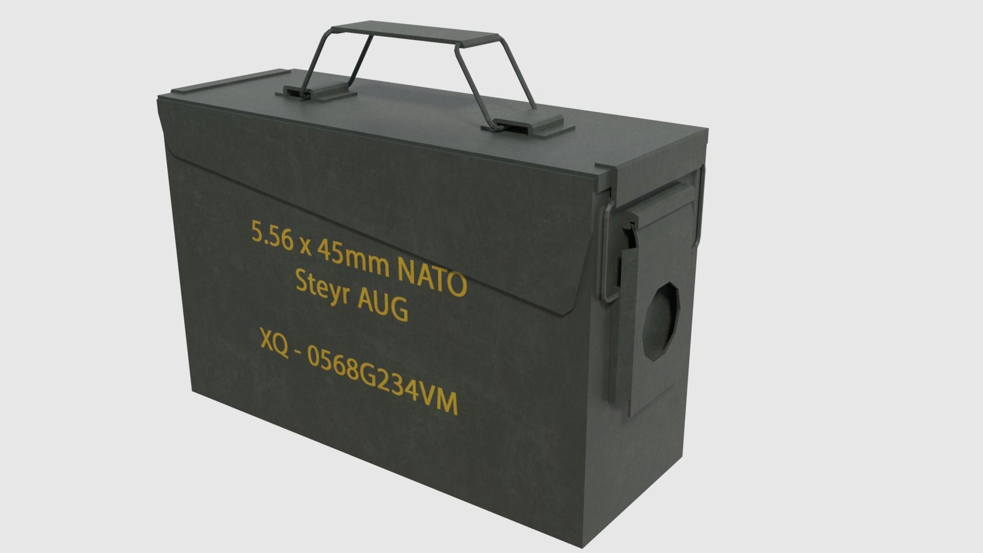 Ammo Box - Game Ready 3D asset | CGTrader