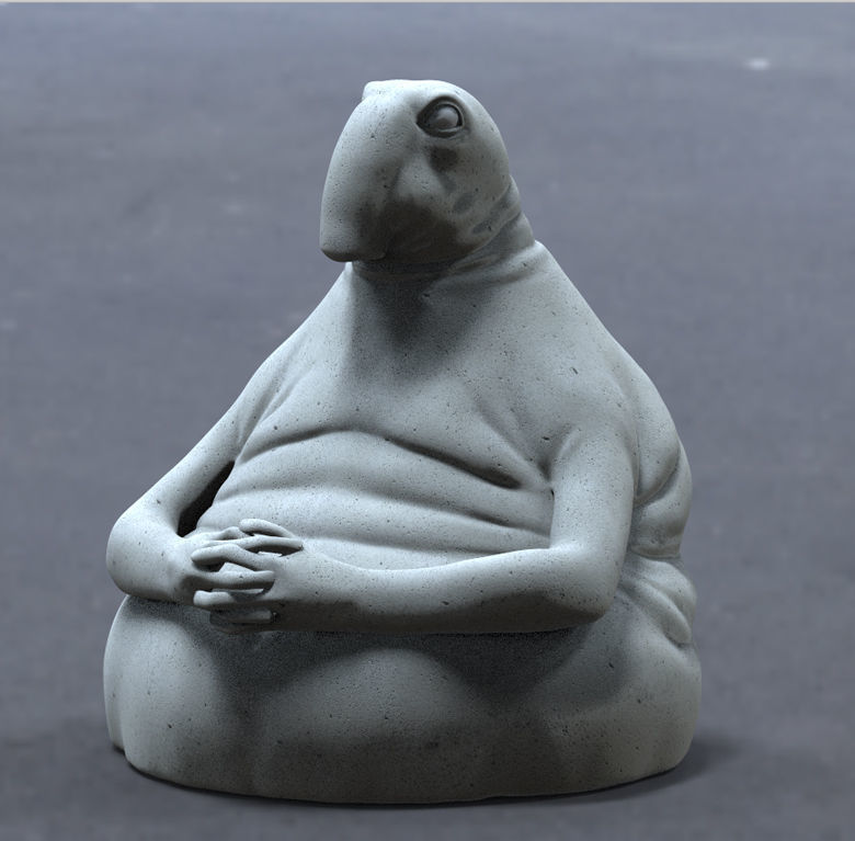 Homunculus loxodontus 3D model 3D printable | CGTrader