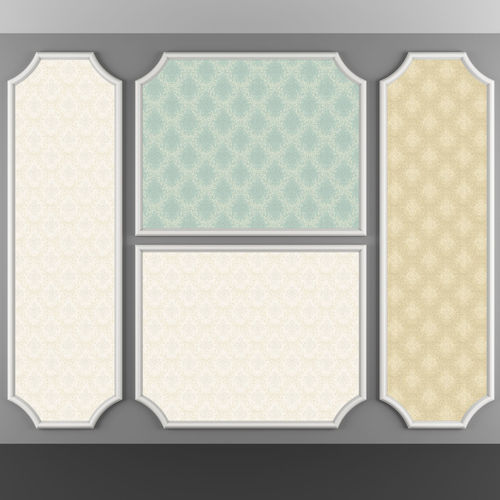 Wallpaper -43 4 Color 3D model | CGTrader