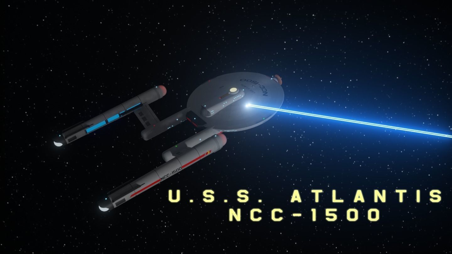 Atlantis Class Light Cruiser 3D model | CGTrader