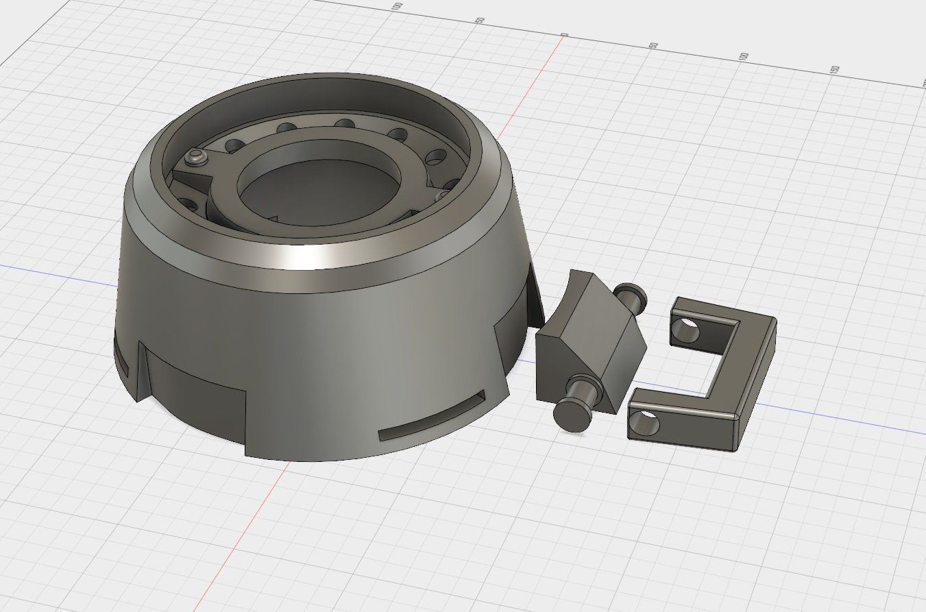 Tracers Chronal Accelerator STL inspired by Overwatch 3D model 3D ...