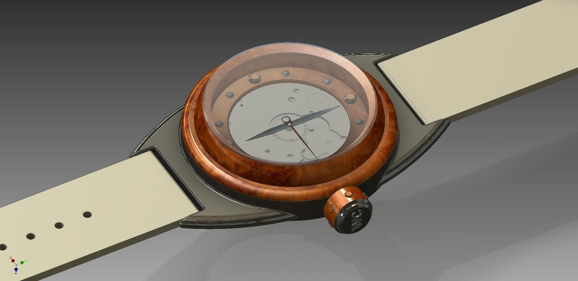 Wrist Watch free 3D model | CGTrader