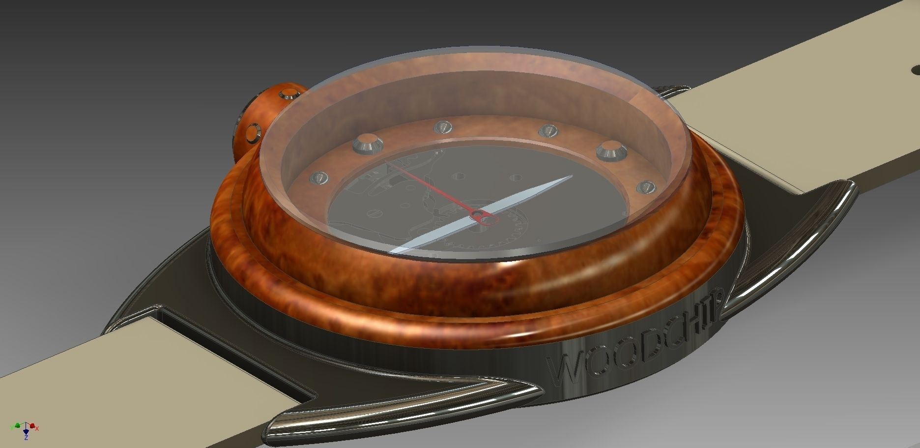 Wrist Watch free 3D model | CGTrader