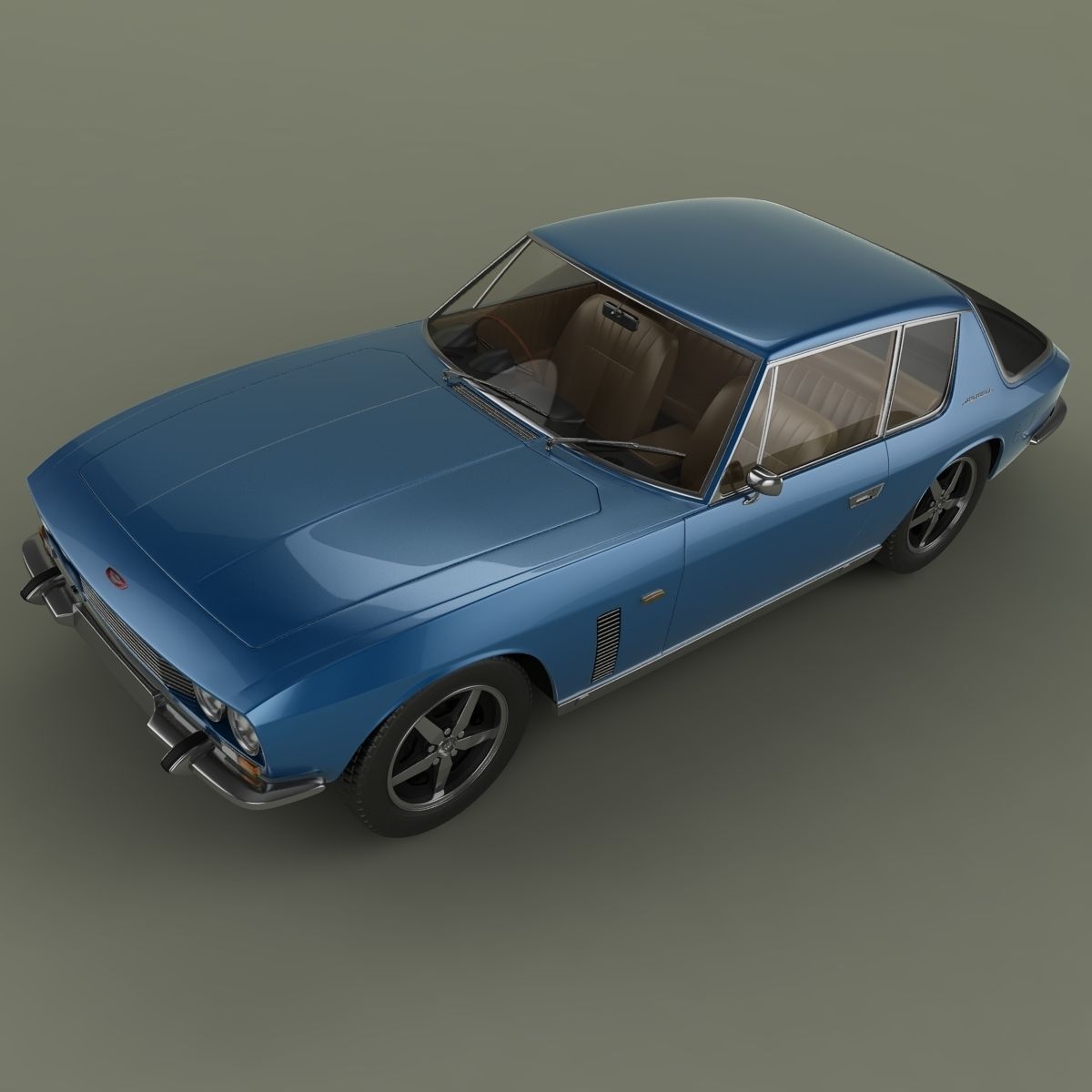Jensen Interceptor 3D model | CGTrader