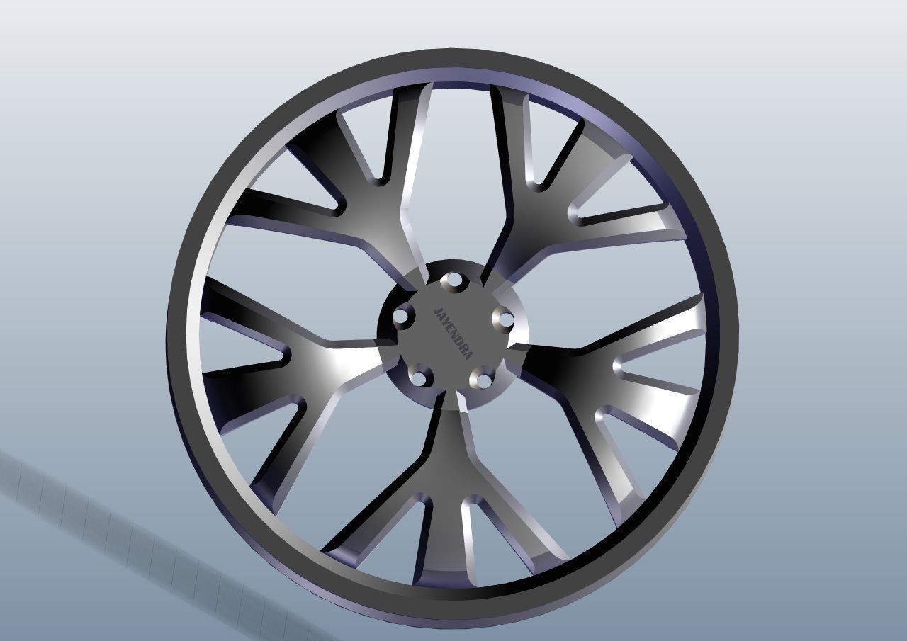 New Concept Car Rim 3D model | CGTrader