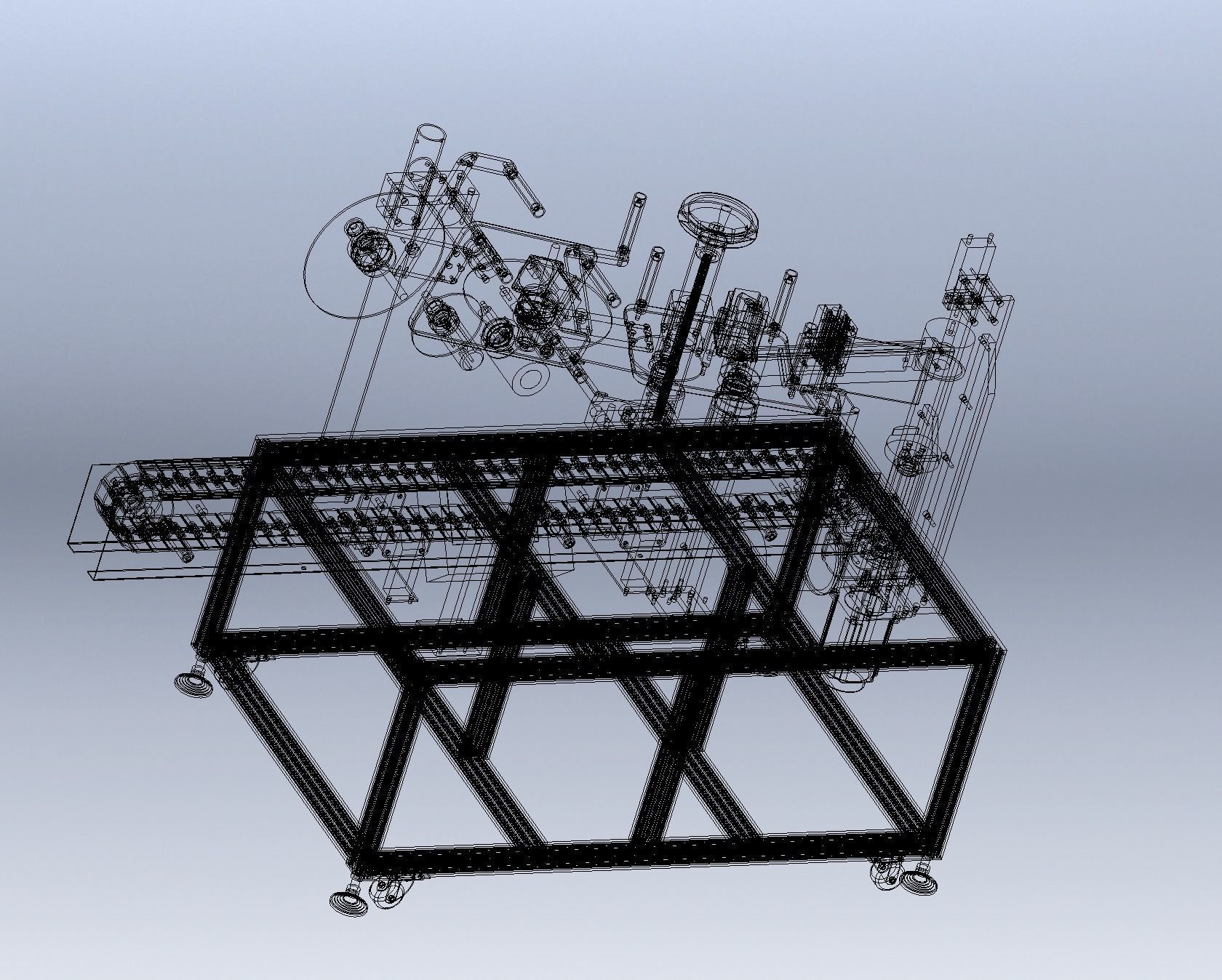 Labeling machine 3D model | CGTrader