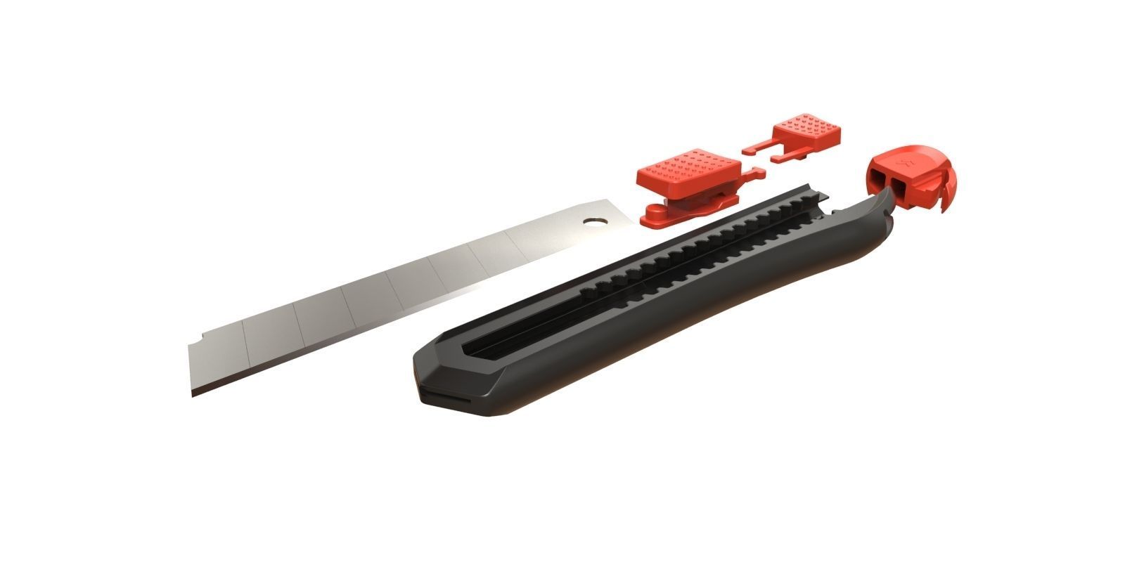 Cutter Mapped - high detail free 3D model 3D printable | CGTrader