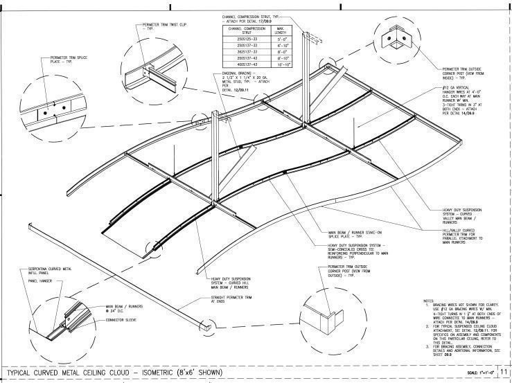 Ceiling Revit Model Shop Drawing Full Details 3D model | CGTrader