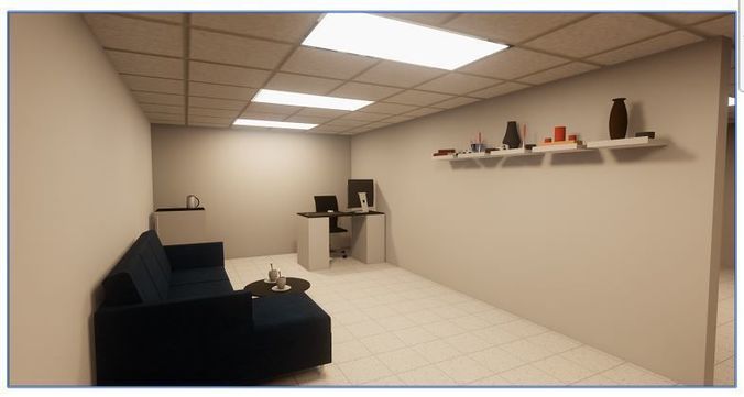 Revit Model for Lab Space 3D model | CGTrader